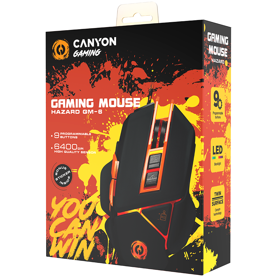 Gaming Mouse Hazard GM-6 | Canyon gaming