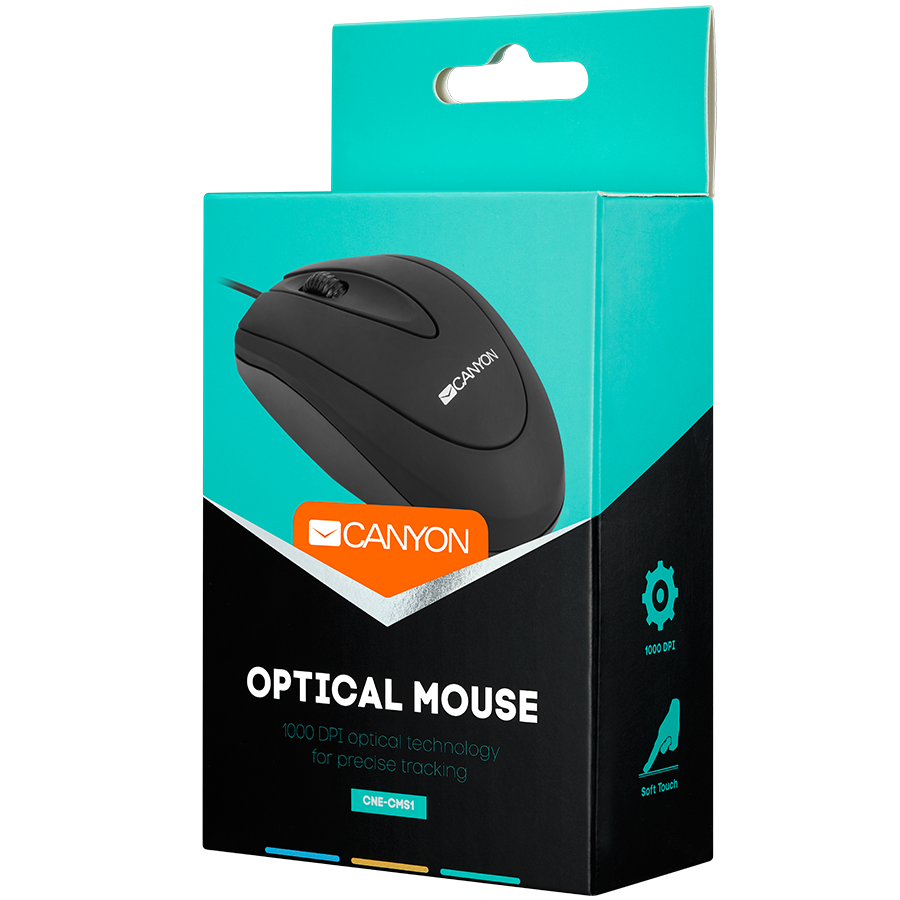CANYON wired optical Mouse with 3 buttons - ItShop